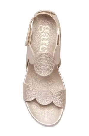 PEDRO GARCIA Jeanne Leather Sandal - Quartz