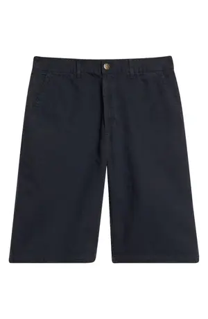 PALMES Coarse Cotton Twill Shorts