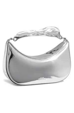 Alexis Bittar Water Stone Top Handle Bag - Chrome