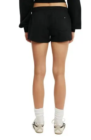 Cotton:on Active Stretch Modal Fleece Mini Short - Black