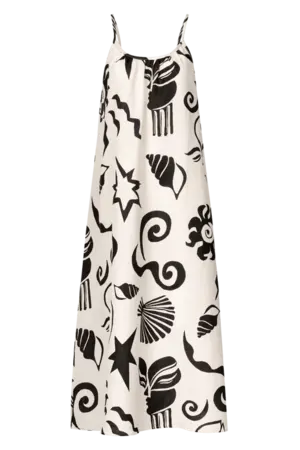 UNTITLED IN MOTION Ophelia Printed Maxi Dress