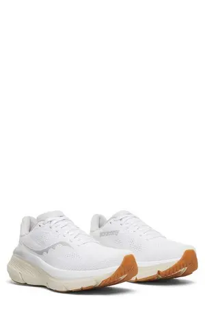 Saucony Guide 19 Running Shoe White/eggshell