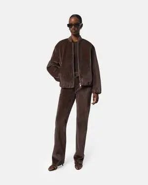 Apparis Maris Pony Padded Bomber - Umber
