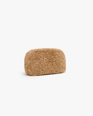 Apparis Noor Bouclette Pochette - Camel