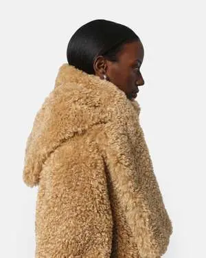 Apparis Kai Bouclette Scarf - Camel