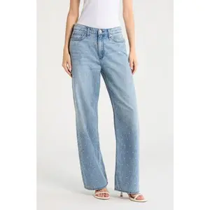 Rag & Bone Logan High-waist Wide Leg Jeans - Margo Jewel