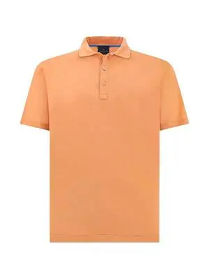 Paul & Shark Cotton Polo Shirt - Orange