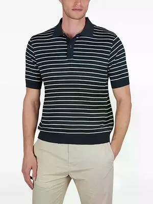 Paul & Shark Striped-pattern Polo Shirt