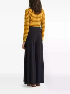 Malìparmi Elastic-waistband Palazzo Trousers