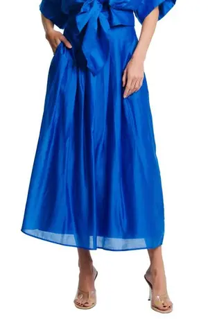 CIEBON A-line Midi Skirt