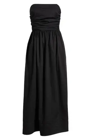 Lulus Strapless Cotton-blend Midi Dress