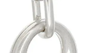 MARLYN SCHIFF Harlow Suede Cord Pendant Necklace - Silver