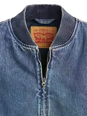 LEVI'S Sansome Zip-pocket Gilet - Blue