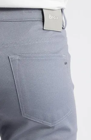 BRAX Chuck Hi Flex Fancy Modern Fit Five-pocket Pants - Graphite