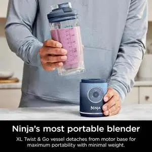 NINJA Blast Max Portable Blender In Navy Navy