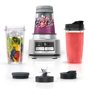 NINJA Foodi Smoothie Blender With Cups - Silver