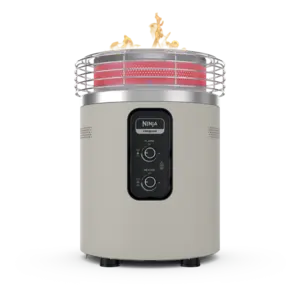 NINJA Fireside360 Fire Pit And Outdoor Heater - Stone