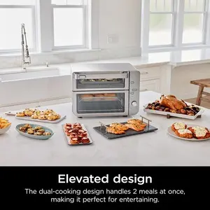 NINJA Double Stack Xl Countertop Oven And Air Fryer - Stainless