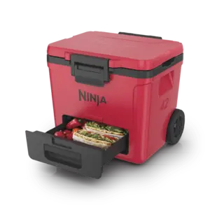 NINJA Frostvault 42qt Cooler With Wheels In Red Red