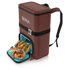 NINJA Frostvault 24 Can Backpack Cooler In - Brown