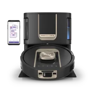 SHARK Powerdetect Thermacharged Robot Vacuum And Mop - Black