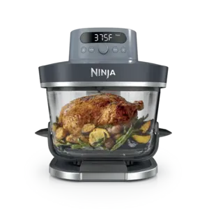 NINJA Crispi Pro 6-in-1 Glass Air Fryer - Cyberspace