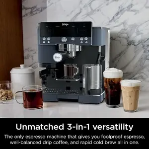 NINJA Luxe Cafe Premier Espresso Machine - Cyberspace