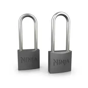 NINJA Frostvault Perfect-fit Padlocks, 2-pack - Black