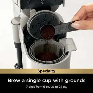 NINJA Single-serve Pods & Grounds Specialty Coffee Maker - Stone