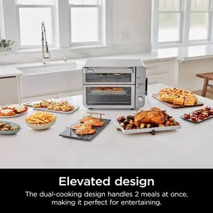 NINJA Double Stack Pro Xl Countertop Oven And Air Fryer