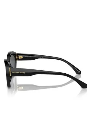 Michael Kors Bel Air 54mm Geometric Sunglasses - Black