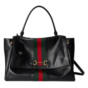 Gucci Paparazzo Large Top Handle Bag - Black