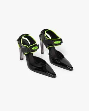Casablanca Leather Raver Pumps
