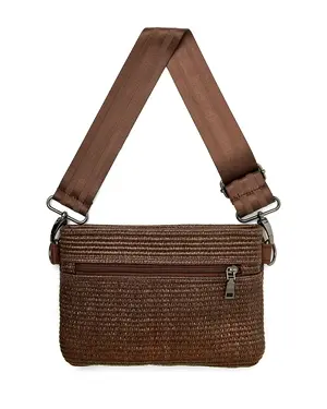 THINK ROYLN Bum Bag 2.0 Raffia Crossbody