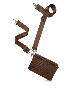 THINK ROYLN Bum Bag 2.0 Raffia Crossbody