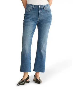 Warp + Weft Nao High-rise Bootcut Jeans