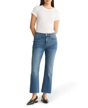 Warp + Weft Nao High-rise Bootcut Jeans