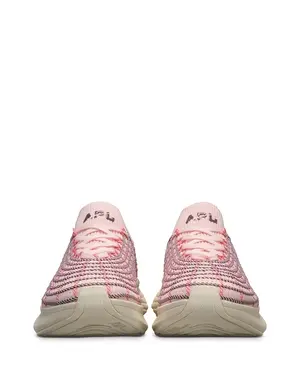 Apl Techloom Zipline Sneakers - Bleached Pink/moonscape/pristine