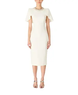 Jenny Packham Draped Cocktail Dresses