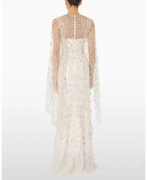 Jenny Packham Hestia Embellished Gown - Vanilla