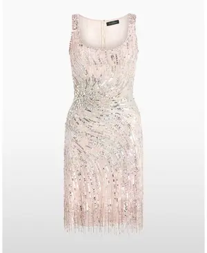 Jenny Packham Sequin-embellished Mini Dress