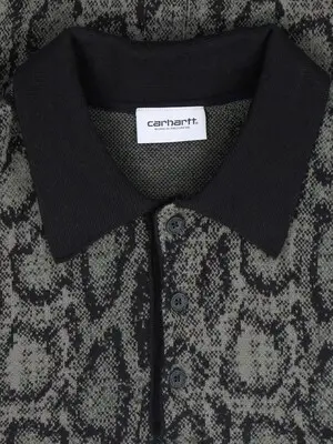 Carhartt Work In Progress Polo Sweater "snake