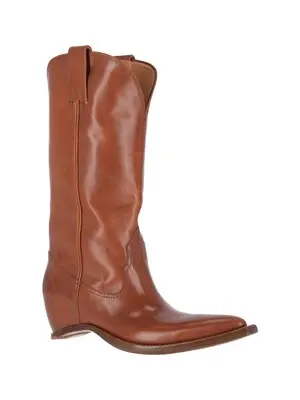 MAISON MARGIELA Heel-less Boots - Brown