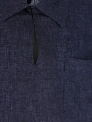 Paul Smith Linen Shirt - Blue