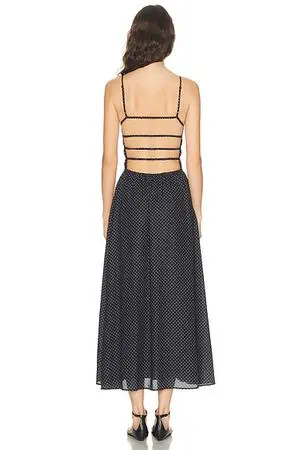 Solid & Striped The Delta Dress - Noir