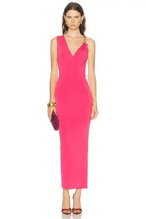 Balmain Plunge Evening Dresses