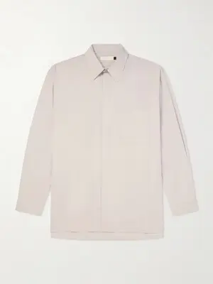 AMOMENTO Oversized Cotton Shirt