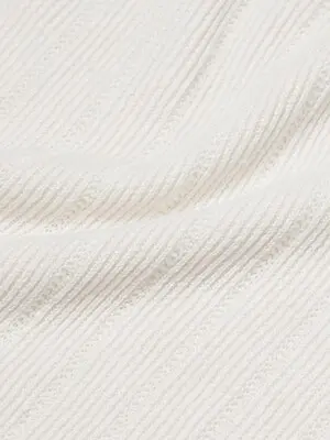 Polo Ralph Lauren Open-collar Ribbed Linen Polo Shirt