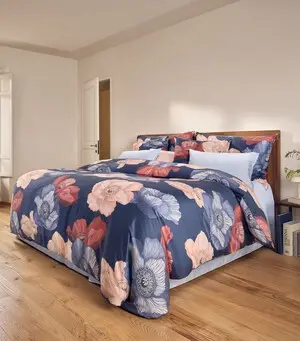 SCHLOSSBERG Cotton Mona King Oxford Pillowcase - Blue