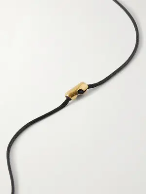 YSSO Siren Plated Cord Necklace